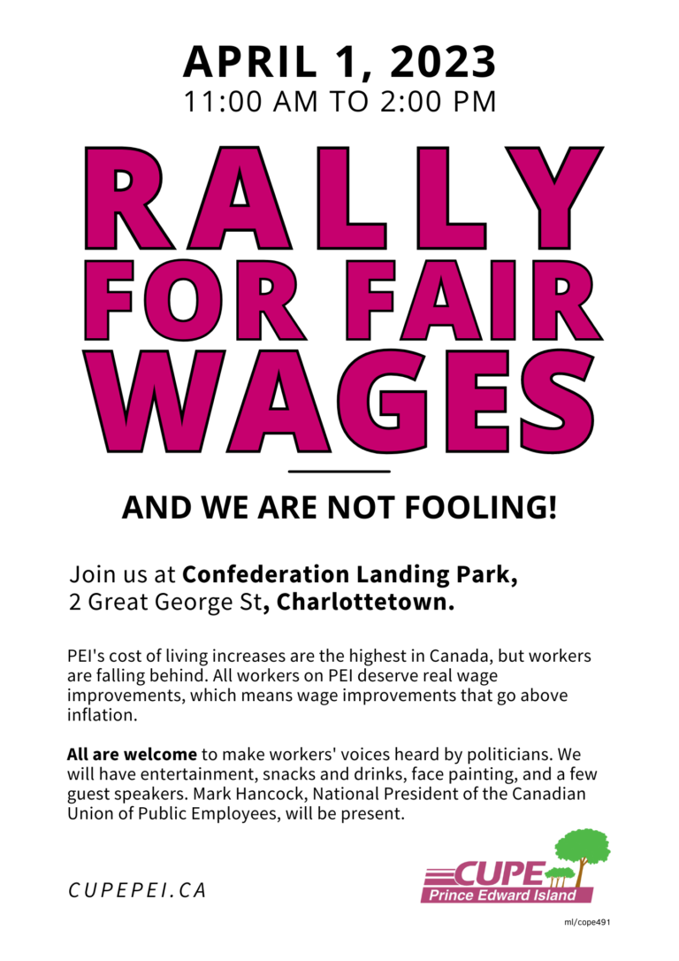 CUPE PEI - CUPE Prince Edward Island